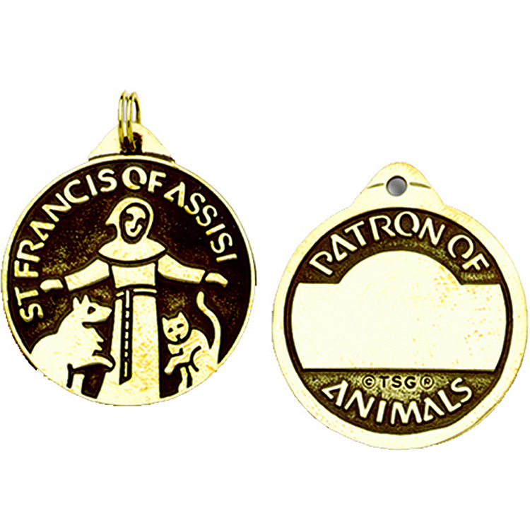 St. Francis Pet Medal | Pet Medals | Terra Sancta Guild