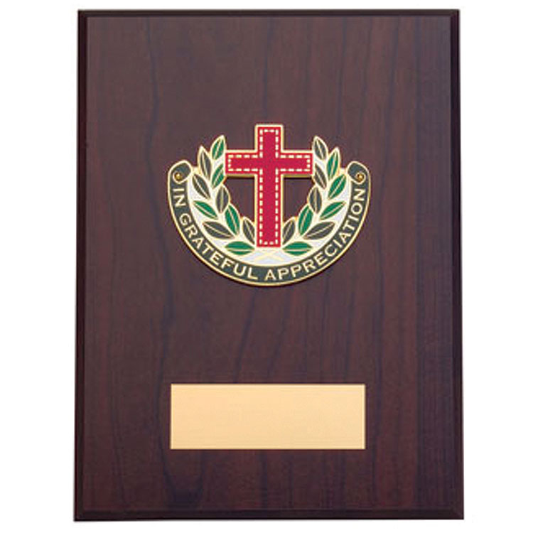 In Grateful Appreciation Plaque | Recognitionn Plaque | Terra Sancta Guild