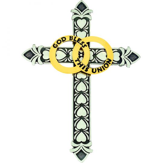 Marriage Cross With Rings