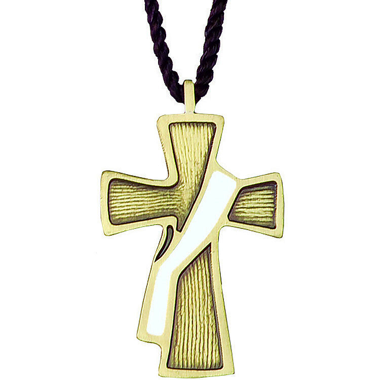 Deacon Cross White Sash | Deacon Gifts | Terra Sancta Guild