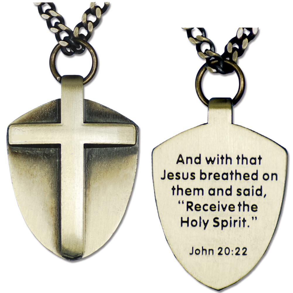 Shield of Faith Confirmation Medal | Confirmation Medals | Terra Sancta ...