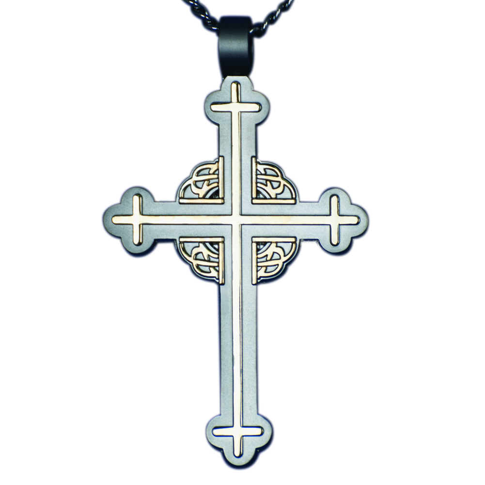 Silver Budded Pectoral Cross | Terra Sancta Guild } Crown of Thorns ...