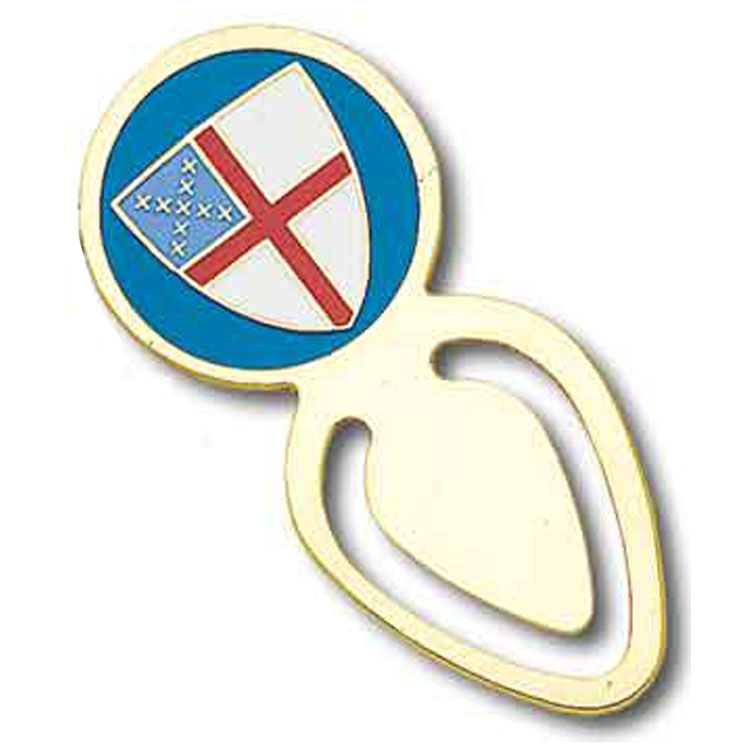 Episcopal Shield Bookmark | Episcopal Shield Clip Bookmark | Terra ...