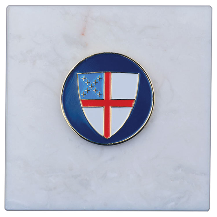 Episcopal Shield Paperweights | Episcopal Gifts | Terra Sancta Guild