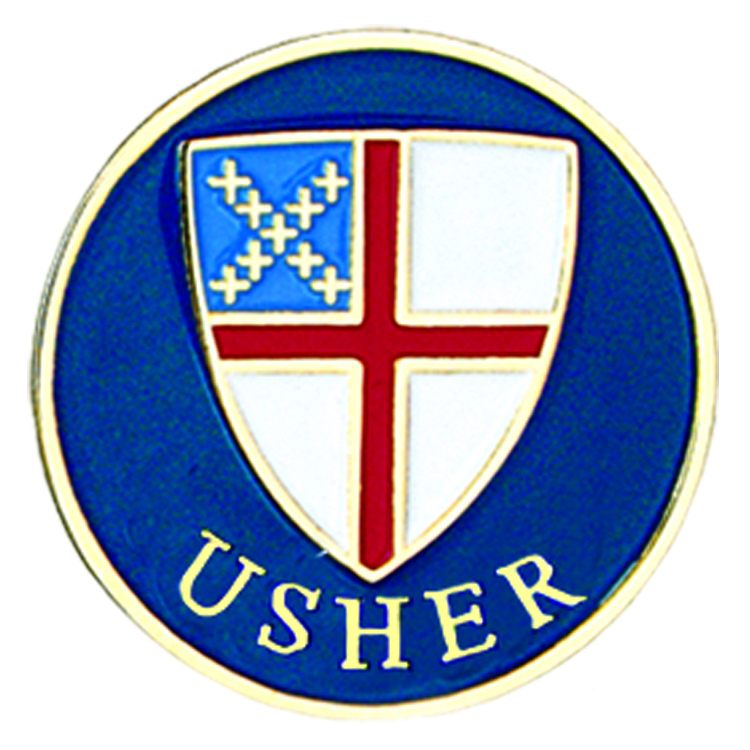 Episcopal Usher Pins | Episcopal Pins | Terra Sancta Guild