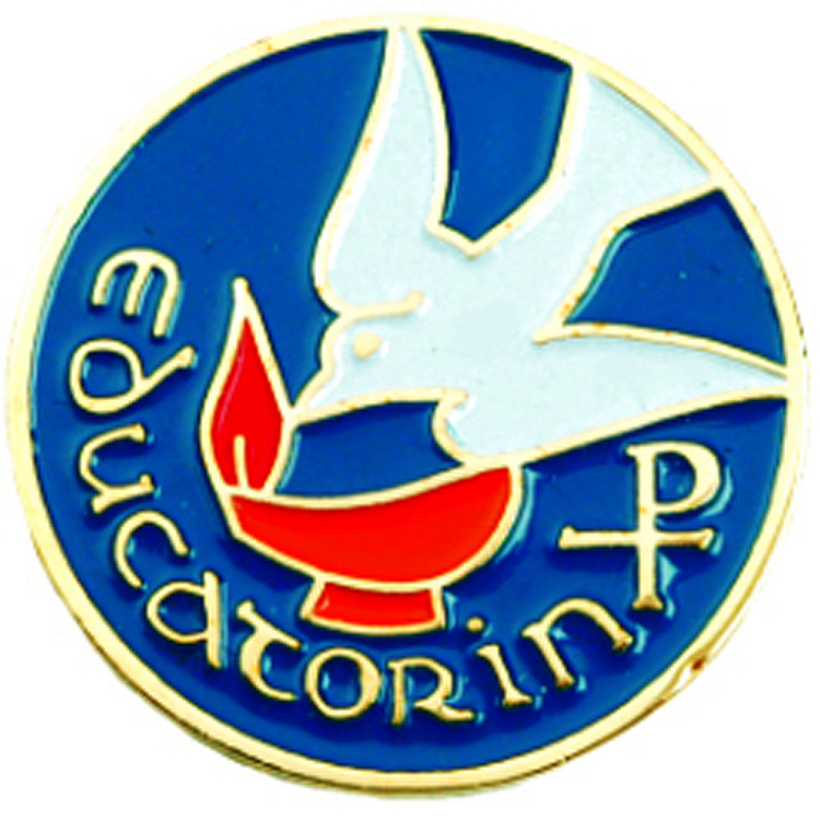 Christian Educator Pin | Educator in Christ Pins | Terra Sancta Guild