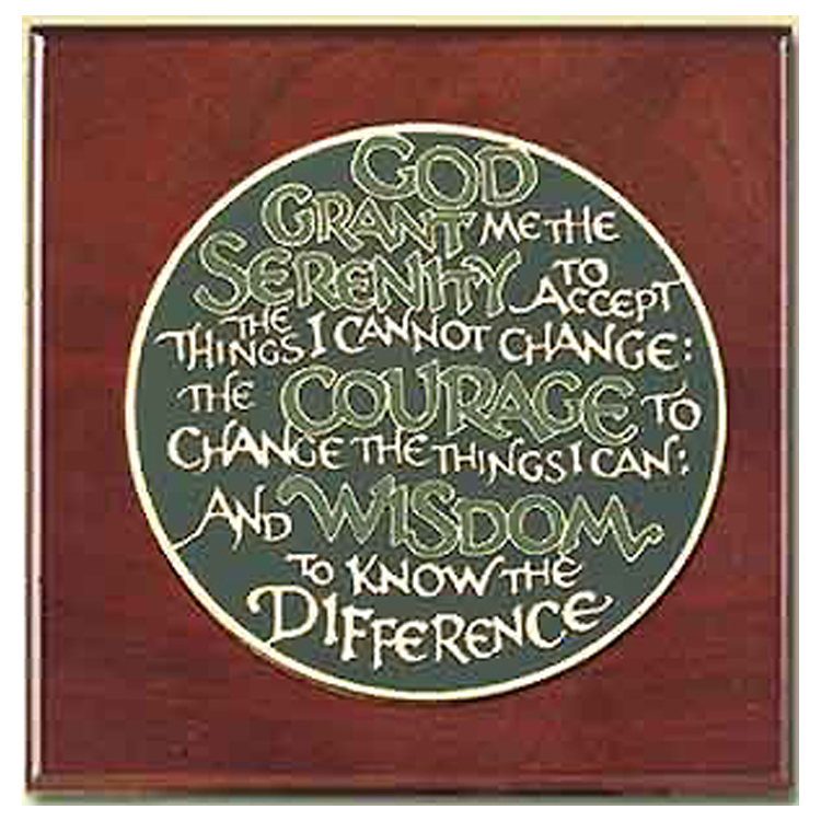 Serenity Prayer Keepsake Box: Terra Sancta Guild