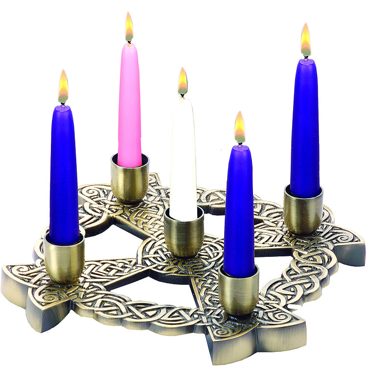 Celtic Knot Advent Wreath | Celtic Advent Wreaths | Terra Sancta Guild