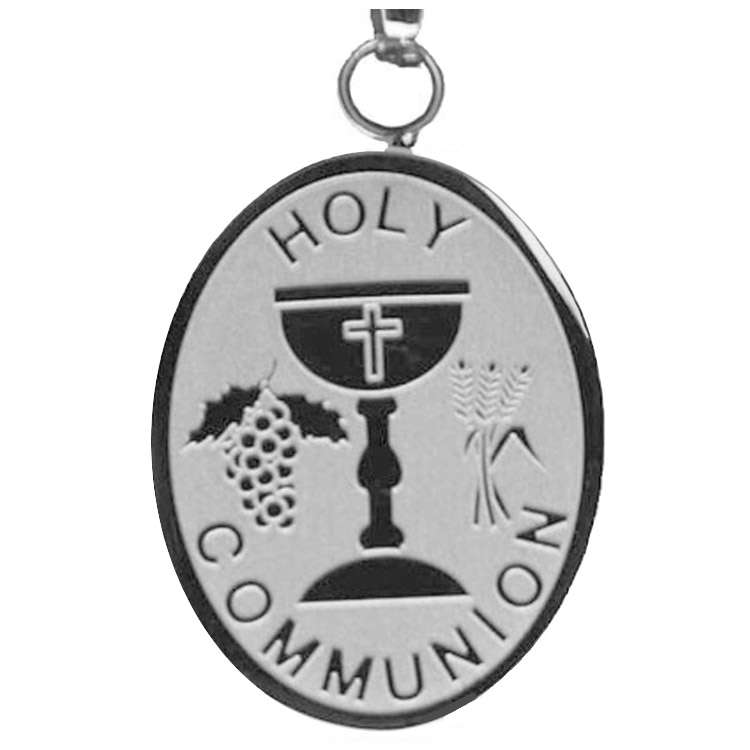 Stainless Steel Holy Communion Pendant | Terra Sancta Guild