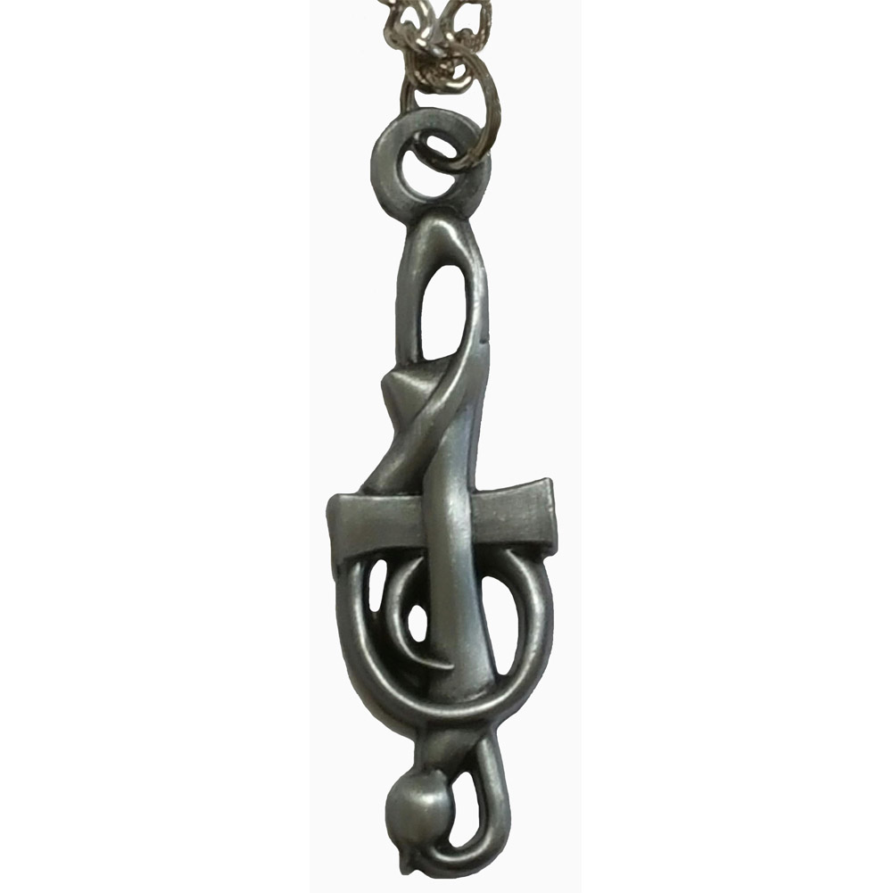 Music Clef Cross | Choir Cross | Terra Sancta Guild