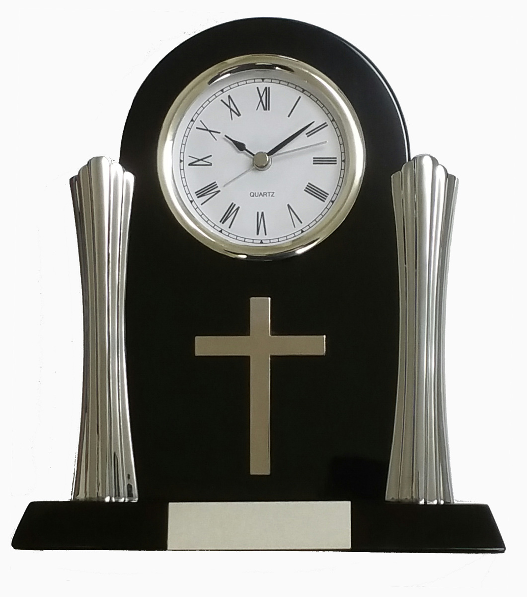 Latin Cross Clock | Terra Sancta Guild | Unique Latin Cross Clock ...