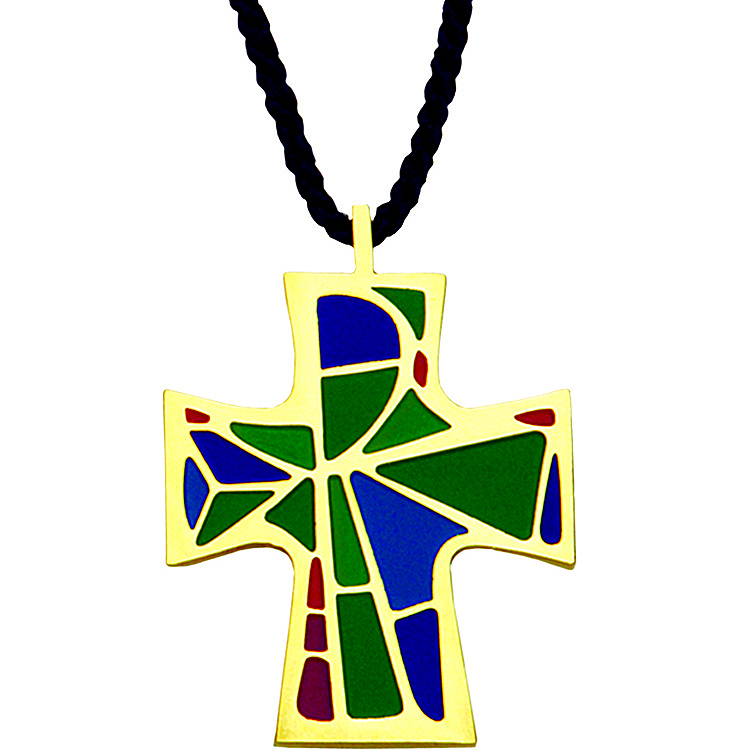 Monogram of Christ Contemporary Cross | Chi Rho Cross | Terra Sancta Guild