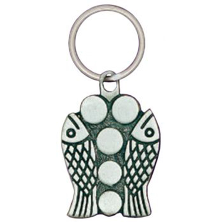 fish and loaves key tag | fish and loaves medals | koinonia retreats ...