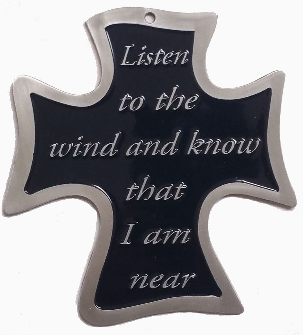Listen To The Wind Wall Cross | Wall Crosses | Terra Sancta Guild