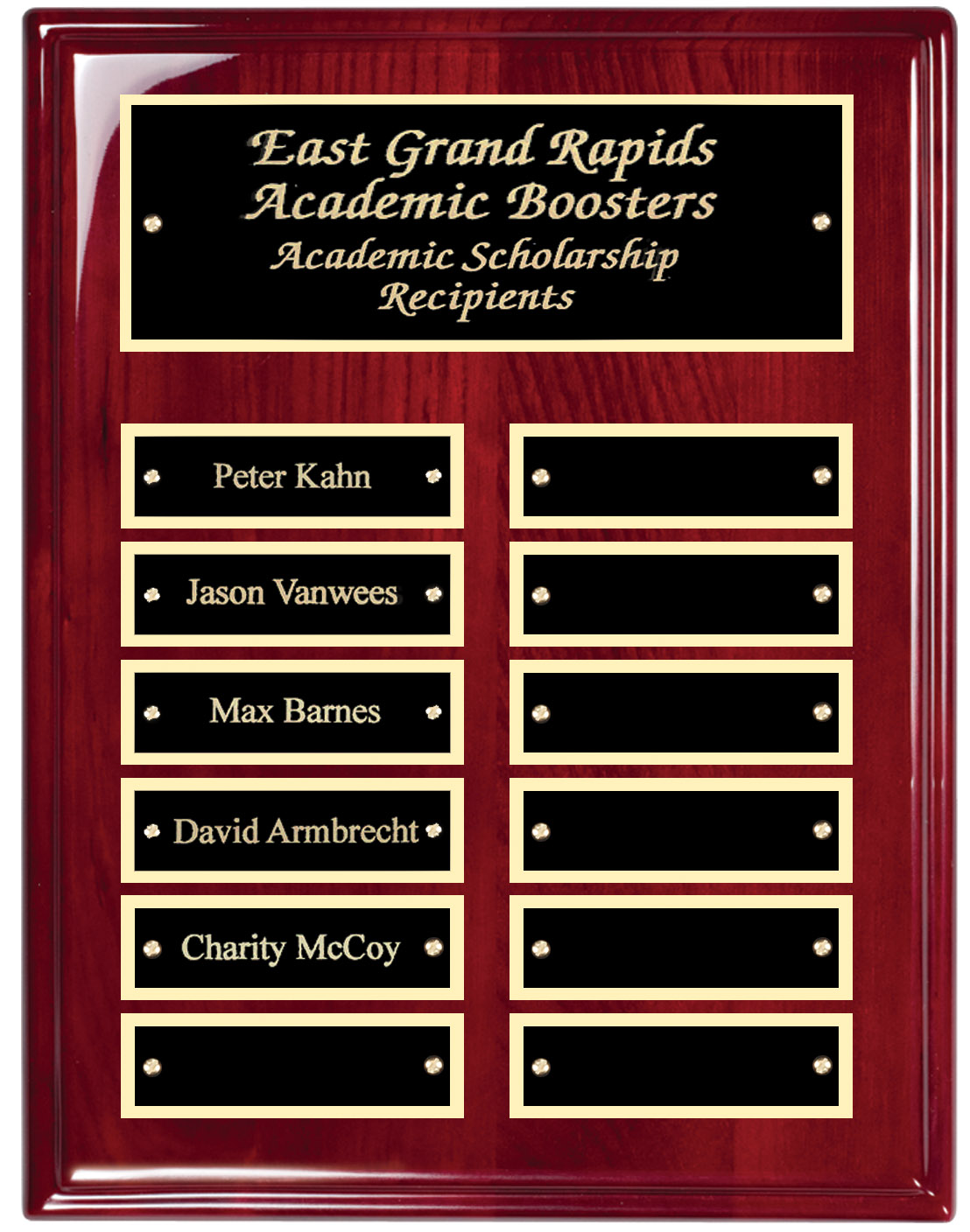 Perpetual Plaques | Recognition Plaques | Terra Sancta Guild