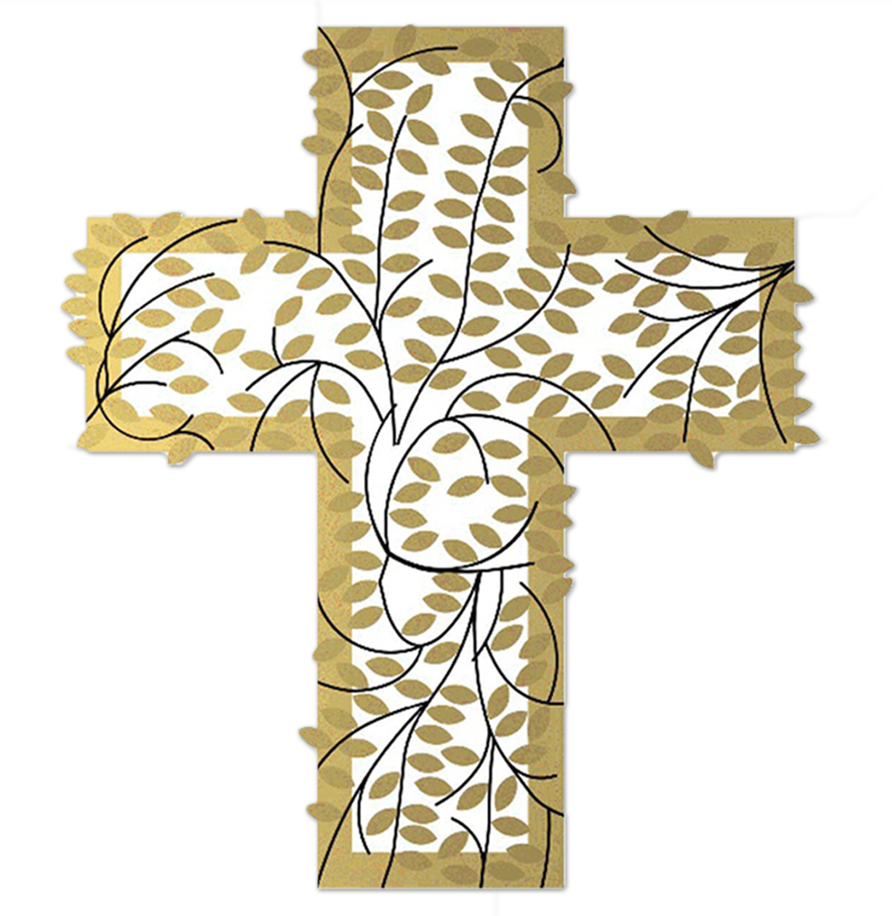 I am the Vine and you and the branches Donor Cross: Terra Sancta Guild